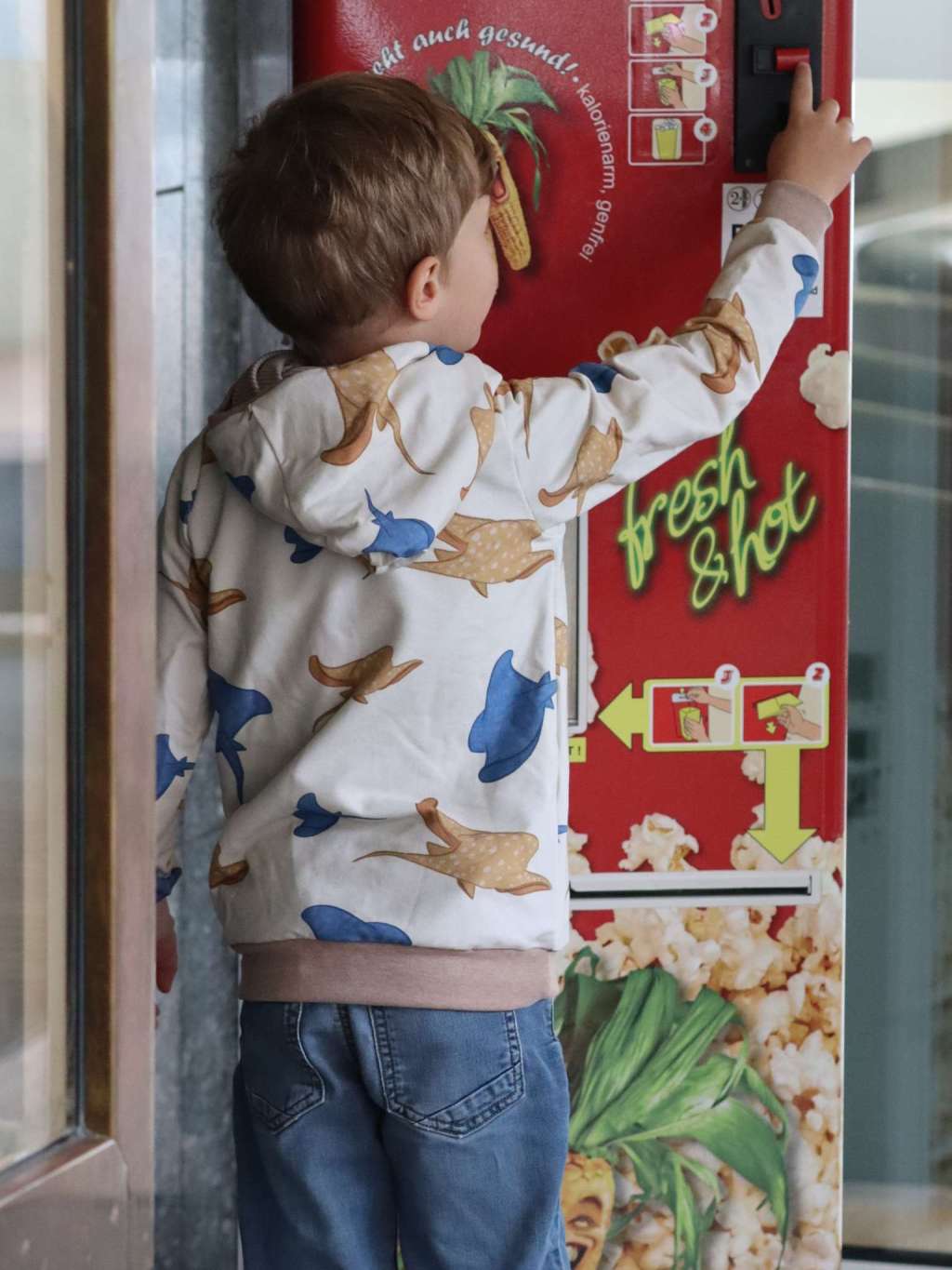 Kosen Dream Checked Small Blue by Benito Und Maus - Bio Fabric